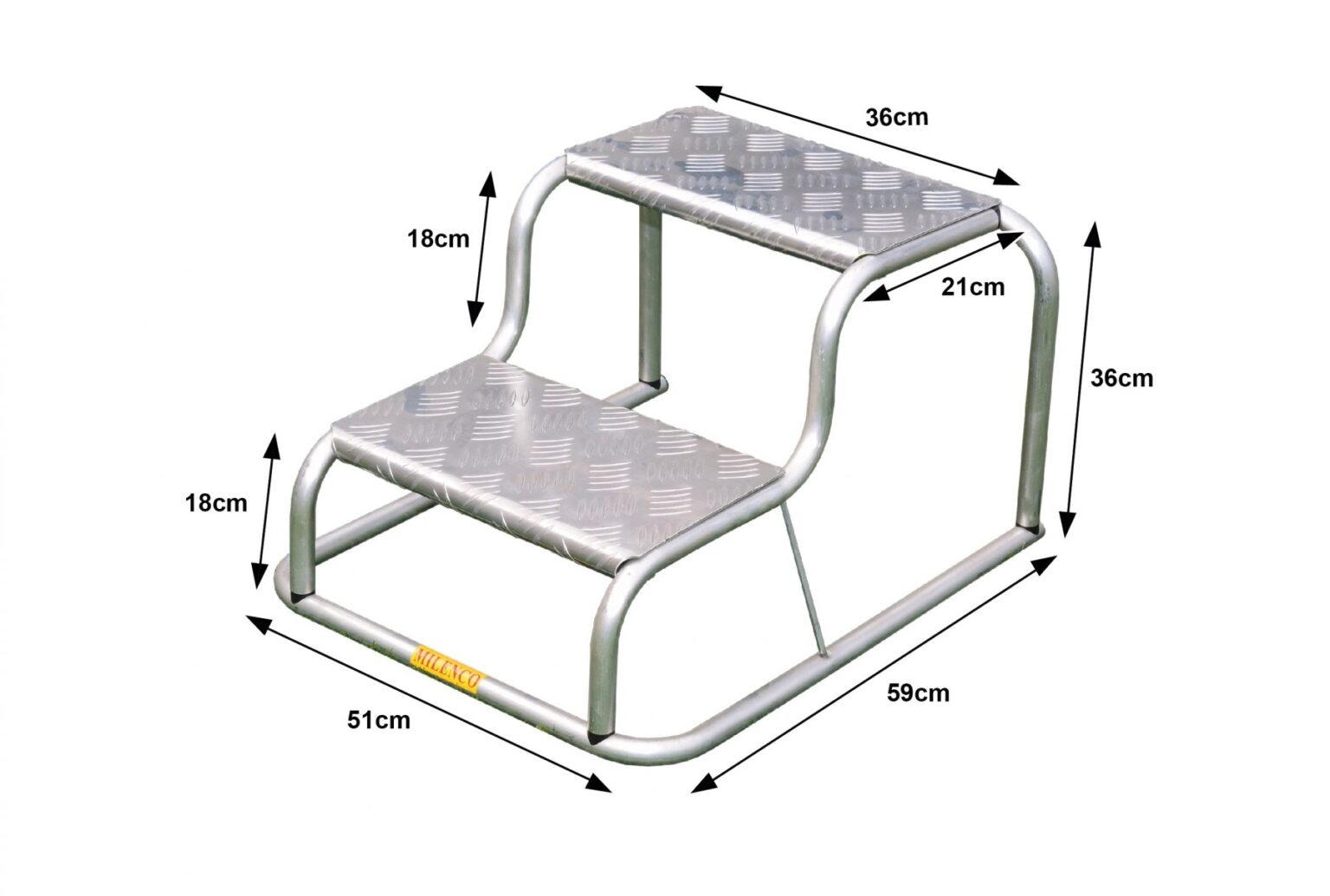Aluminium Original Double Step – Northern Caravans