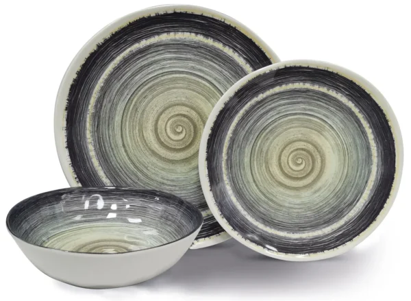 Florence 12-piece Melamine Dinner set – Northern Caravans