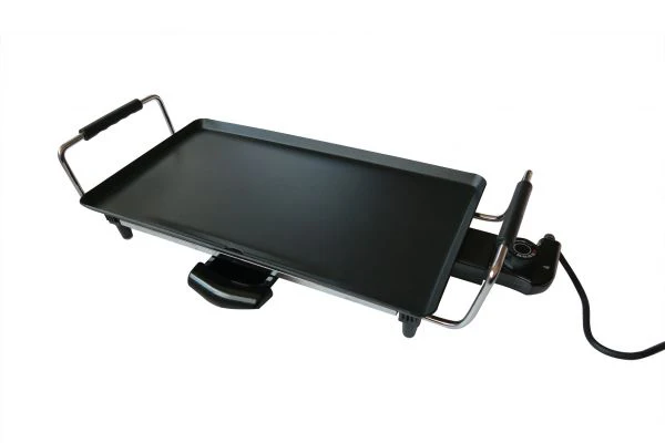 Milenco Swiss Luxx Large Teppanyaki Grill – 1800 W – XL Non-Stick Hot ...