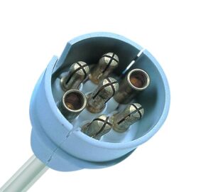 Pre-Packed Grey `S’ Type Plug – Northern Caravans