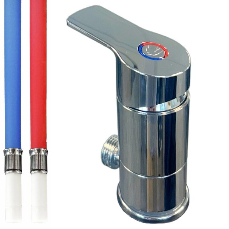Reich Vector Shower Mixer Tap with Swift Logo – Smooth Hose Fittings ...